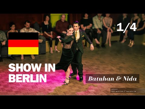 TANGO SHOW IN BERLIN - Batuhan & Nida - Dancing Improvisation Pedro Laurenz 1/4 - YouTube