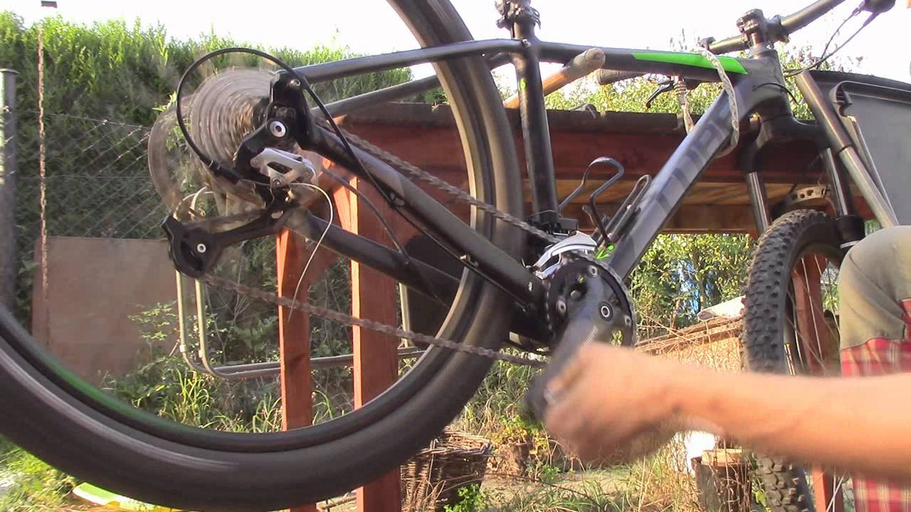 Conversion Of Bike Gears From 3x9 To 2x9 Viavelo Ringchain 34T Sram