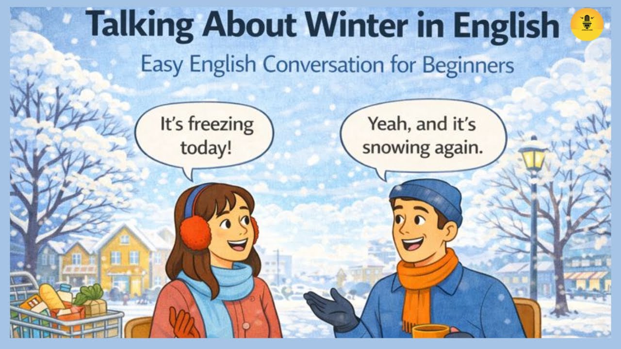 Talking About Winter in English | Easy English Conversation for ...