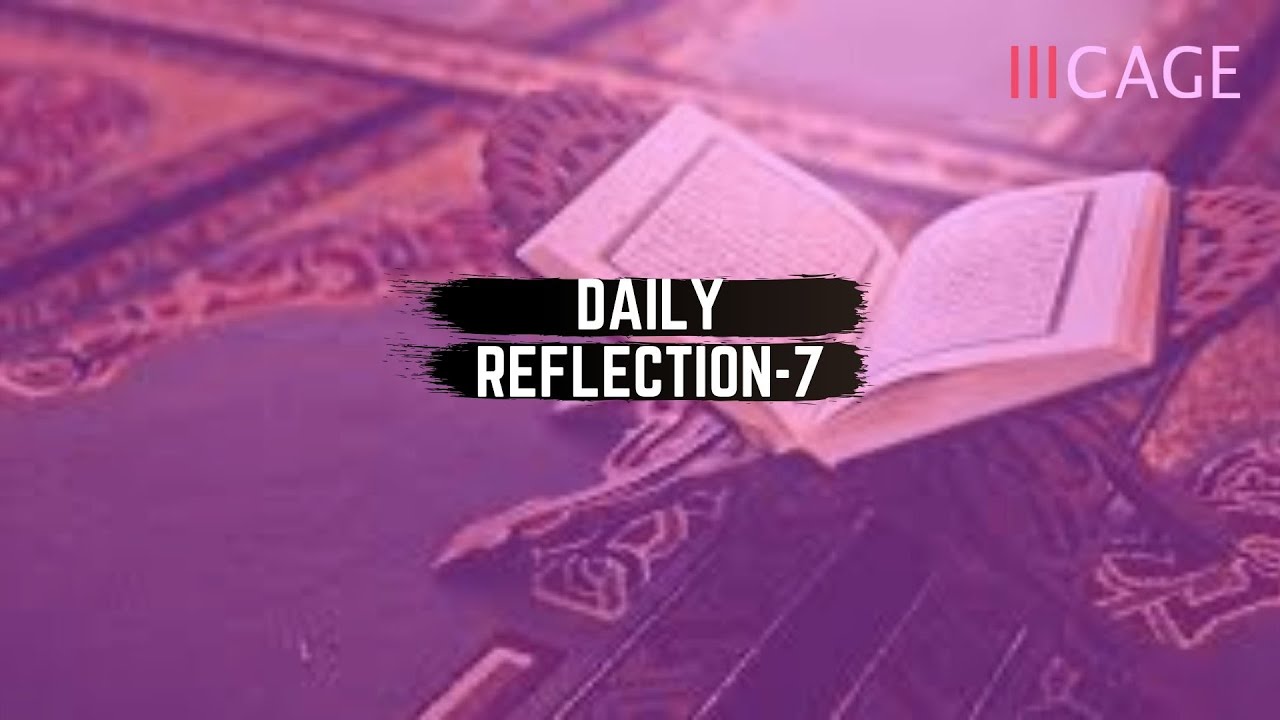 Lessons from the Quran l Juz 7 l Daily reflection - YouTube
