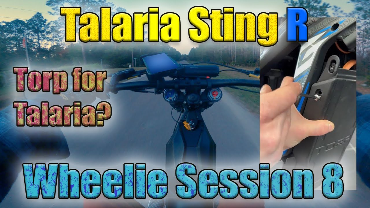 Talaria Sting R MX4 | Torp Controller Coming for Talaria!? | Wheelie session 8 | It's Cold - YouTube