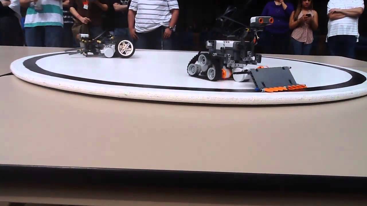 Lego Sumobot Competition Fall 2013 - YouTube