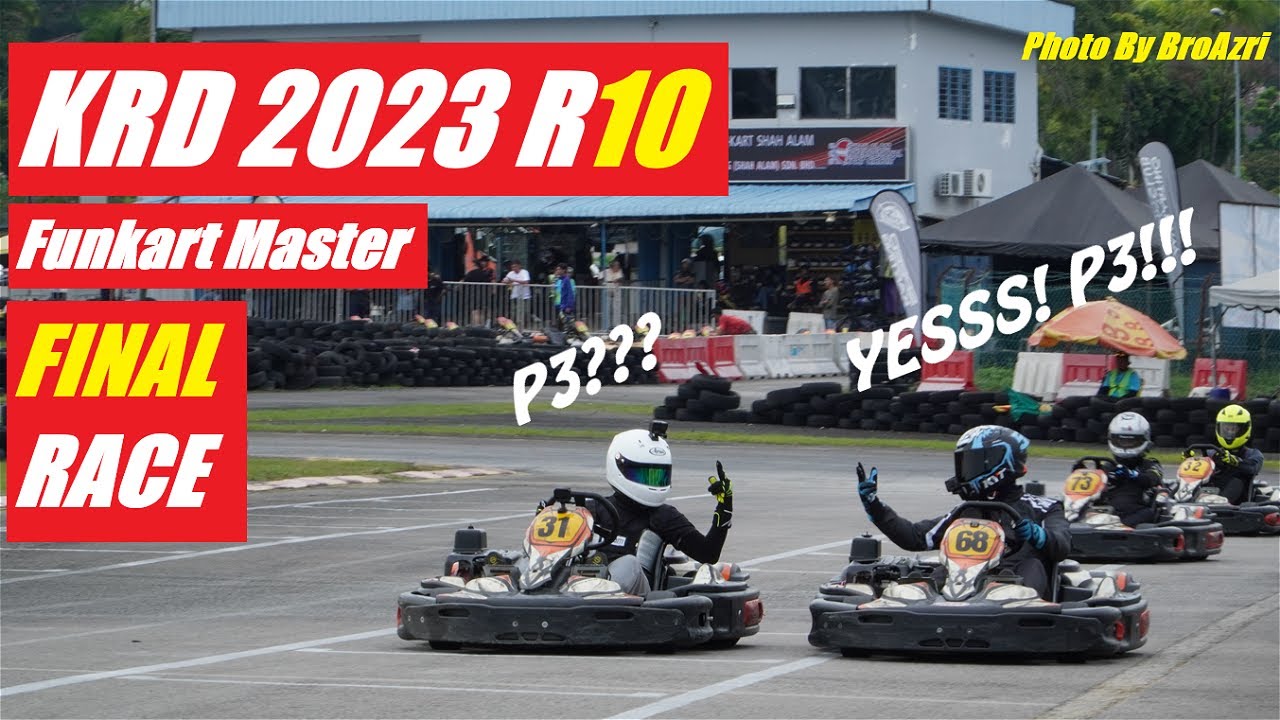 KRD 2023 R10 Funkart Master | FINAL Race | City Karting Shah | Final Round of The Season - YouTube