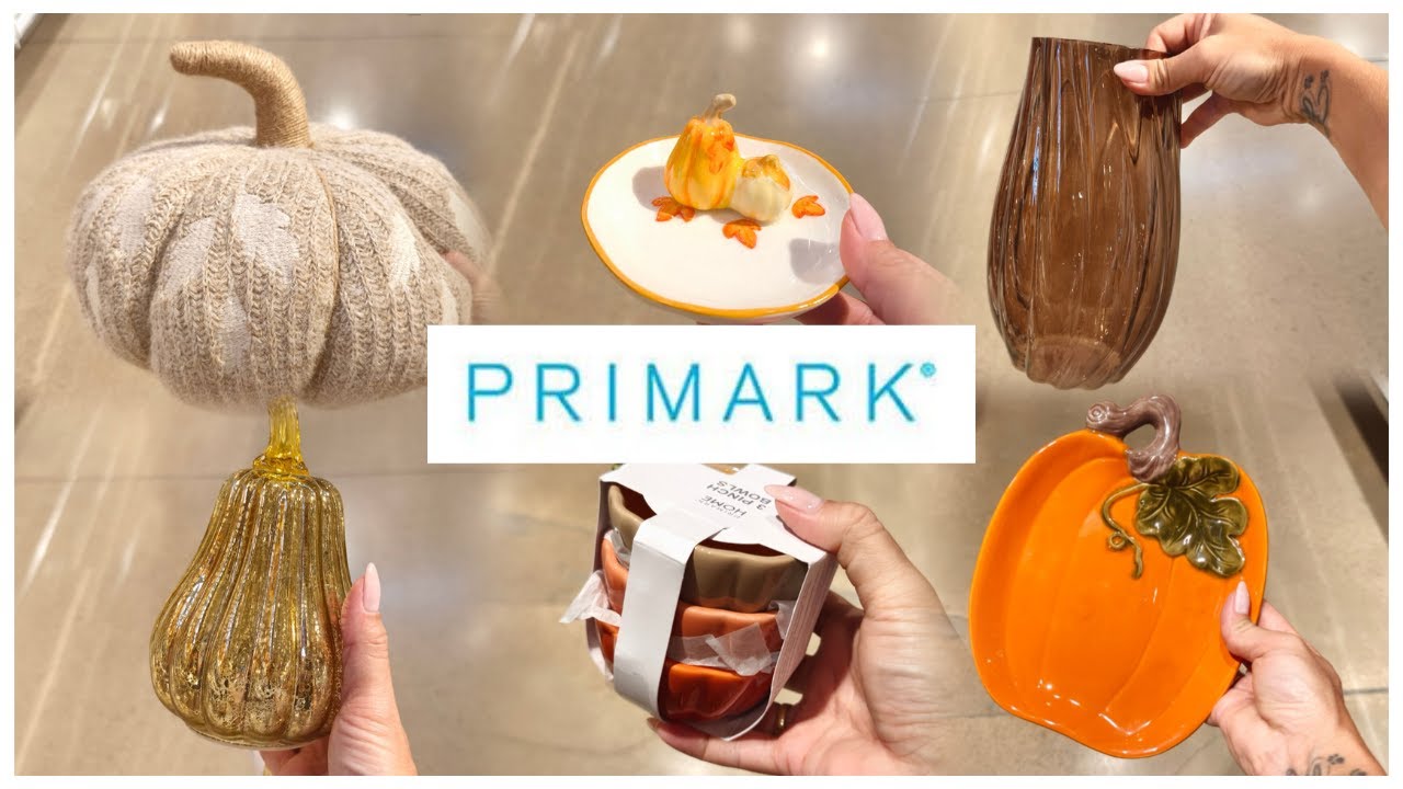 PRIMARK HOME🔝 DECORACIÓN de OTOÑO🍂 IDEAS PARA DECORAR TU CASA - YouTube