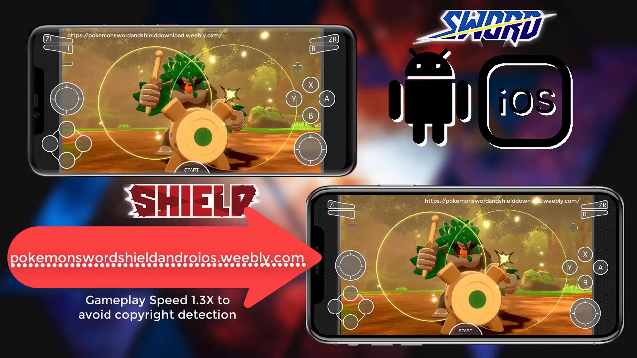 Pokémon Sword and Shield Mobile Gaming | Download Android APK - YouTube