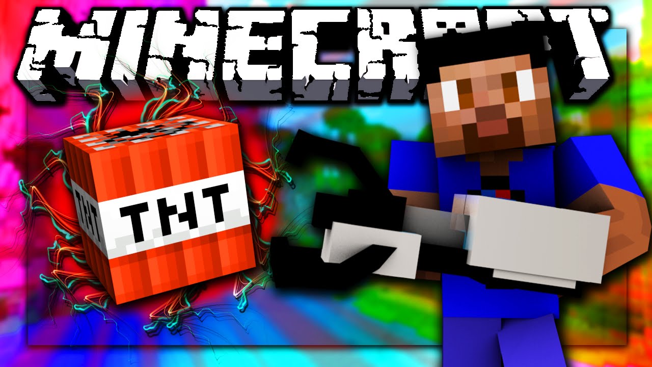 GRAVITY GUNS + TNT = ? - Minecraft MODDED TNT WARS #11 - YouTube