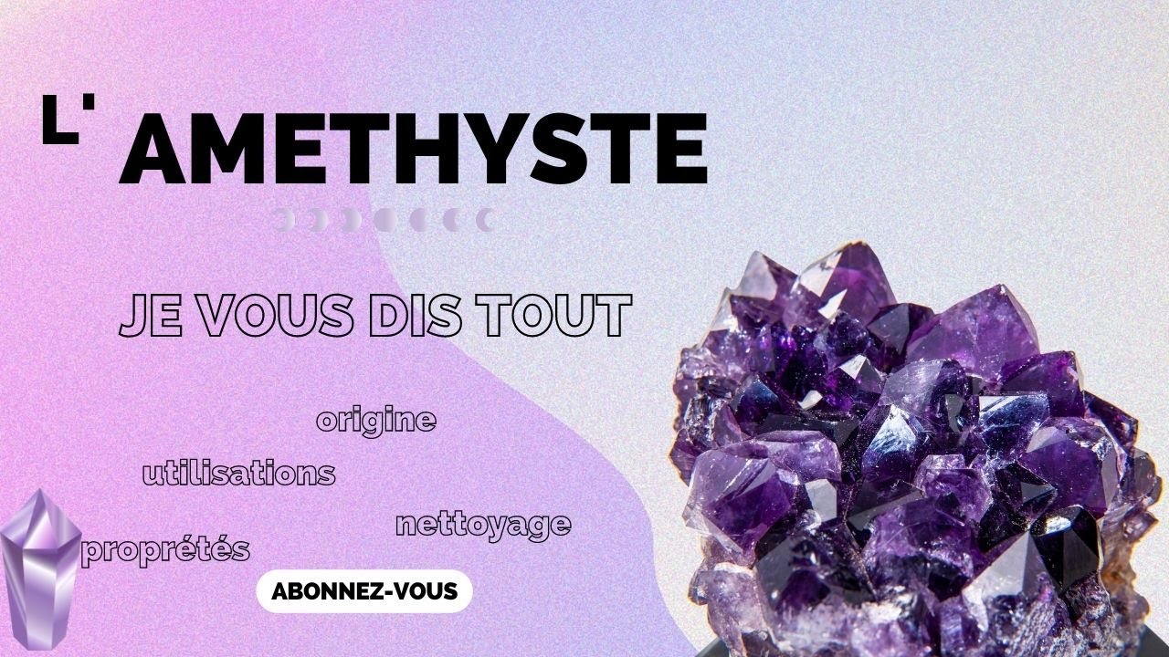 Découvrez l'améthyste,une pierre très populaire aux vertus ...