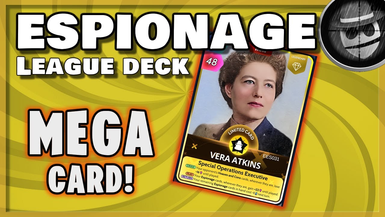 Espionage League Deck - Cards Universe & Everything - YouTube