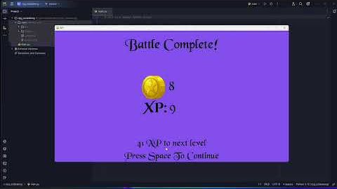 Pygame Turn-Based RPG Code-Along - YouTube