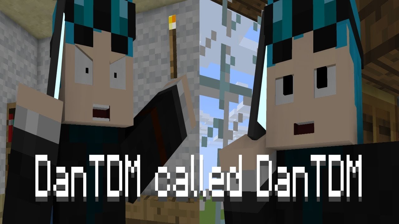 DanTDM called DanTDM [Minecraft Animation] - YouTube