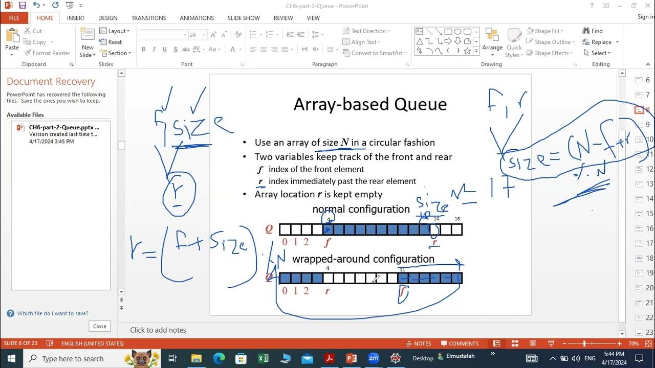 cs250 chapter6 Lecture4 Queue2 - YouTube