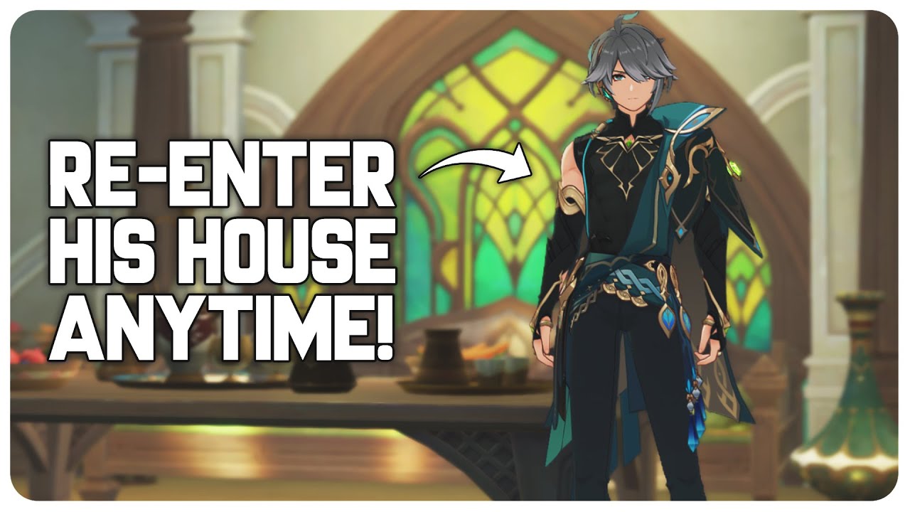 You Can Now ENTER Alhaitham's House Anytime!! | Genshin Impact 3.7 ...