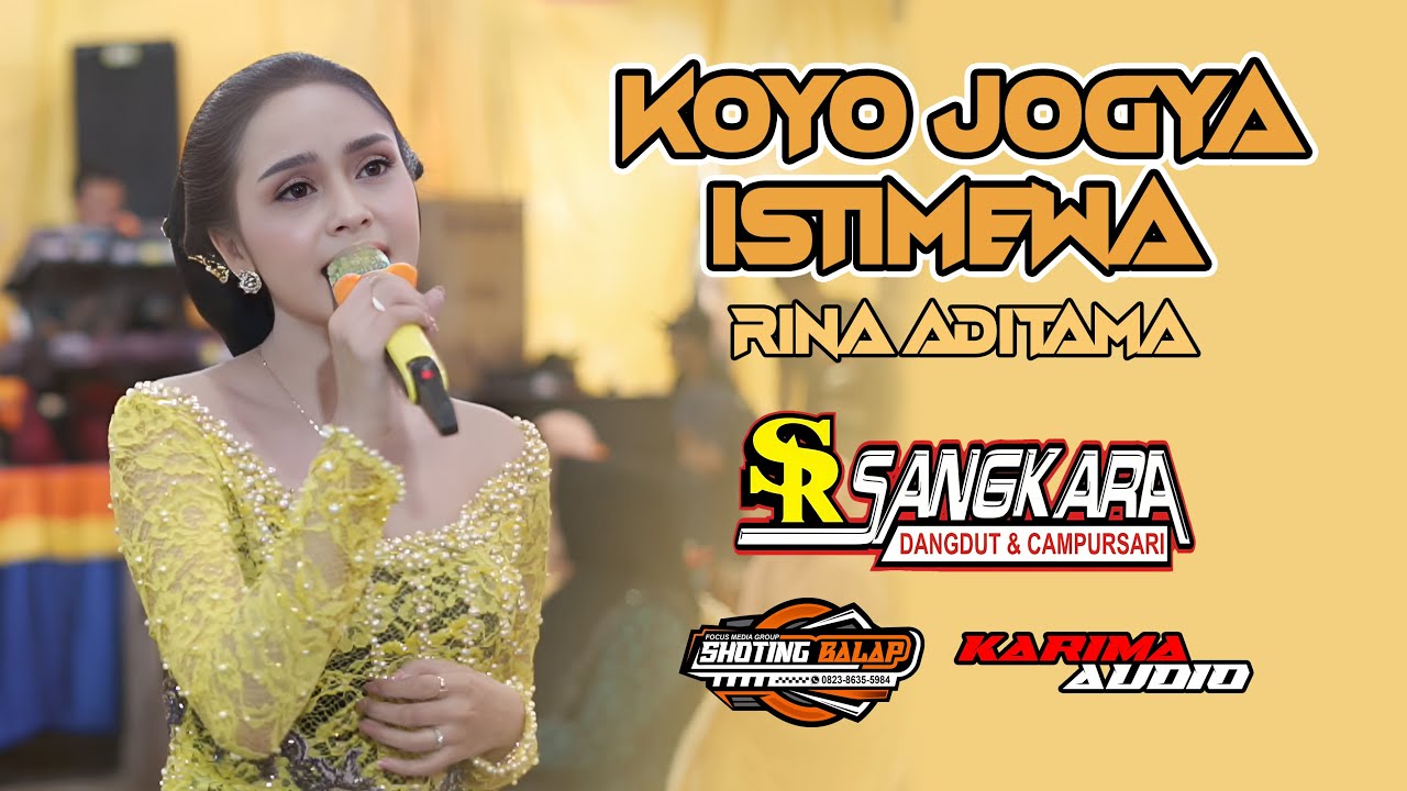 Sangkara Musik // Koyo Jogya Istimewa - Rina Aditama - YouTube
