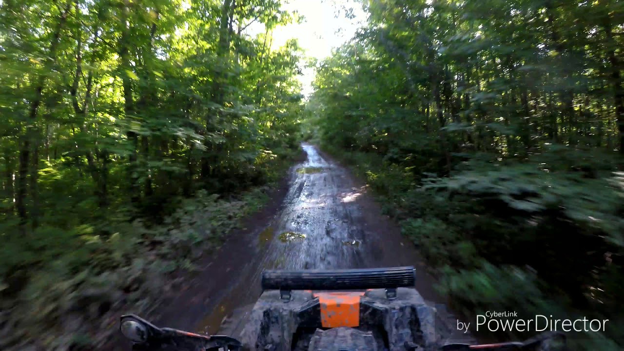 Chengwatana state forest MN returning on the main trail line. - YouTube