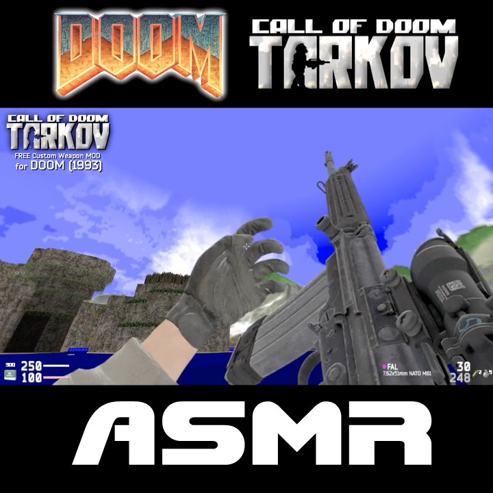 Relaxing Gun reload sounds (DOOM MOD)#escapefromtarkov #callofduty # ...