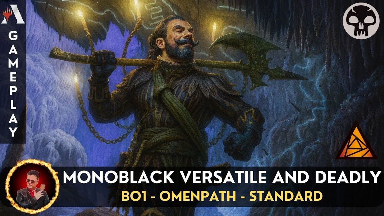 💀 MONOBLACK VERSATILE AND DEADLY – Mono Black Midrange Dominates! - YouTube