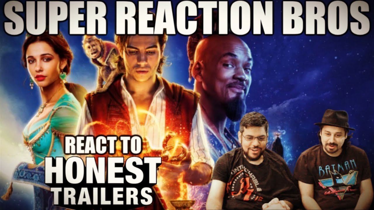 SRB Reacts to Honest Trailers | Aladdin (2019) - YouTube