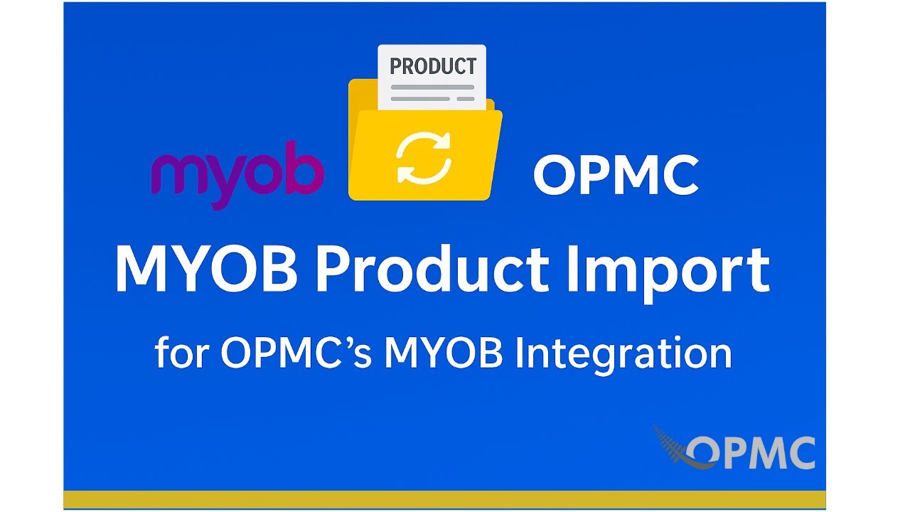 🛍️ MYOB Product Import Tutorial for WooCommerce | OPMC Integration ...