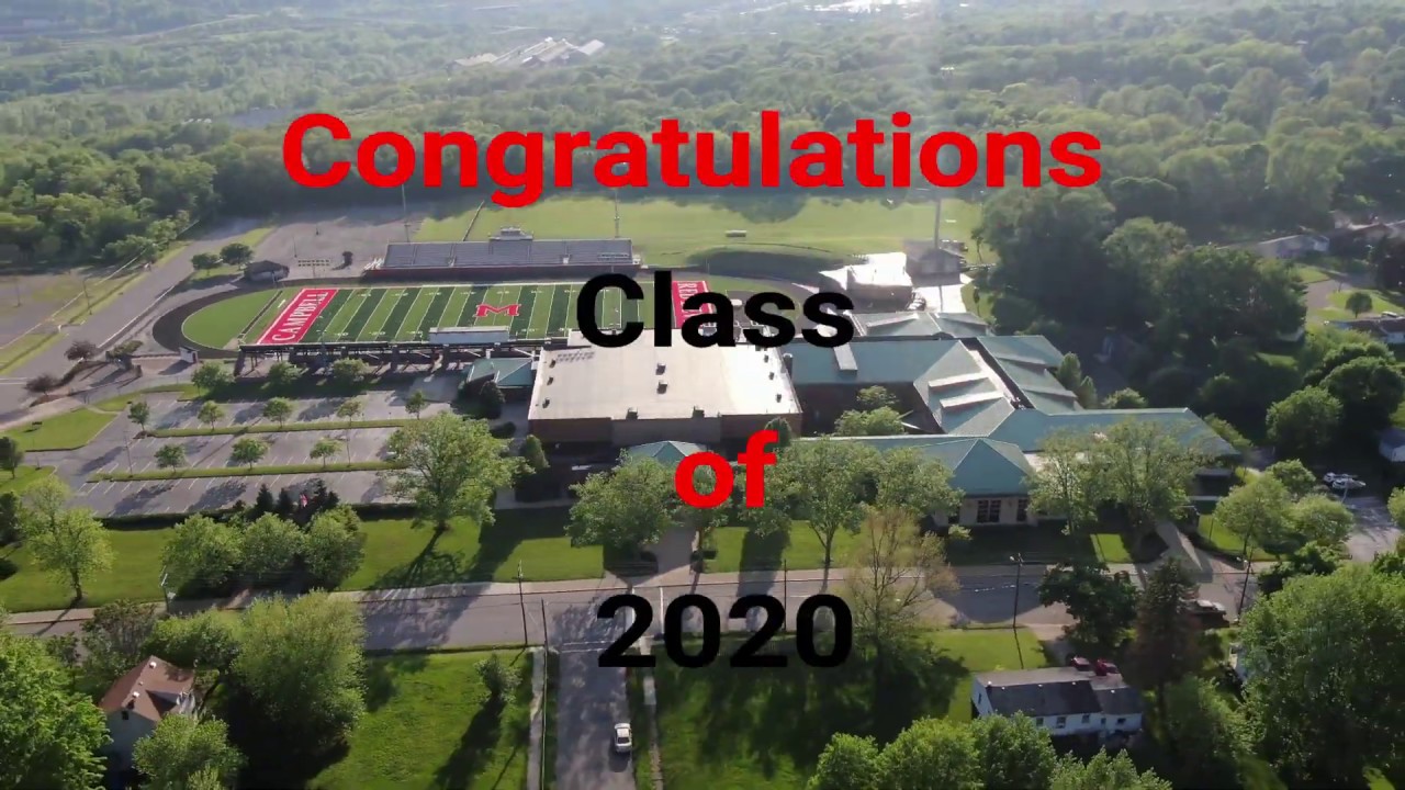 Campbell Memorial High School 2020 Senior Procession - YouTube