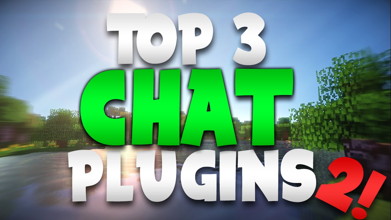 Minecraft Saturday | Top 3 "CHAT" Plugins 2! - YouTube