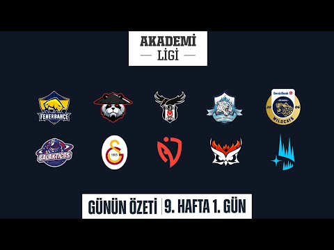 Günün Özeti | 2022 Akademi Ligi Yaz Mevsimi 9. Hafta 1. Gün