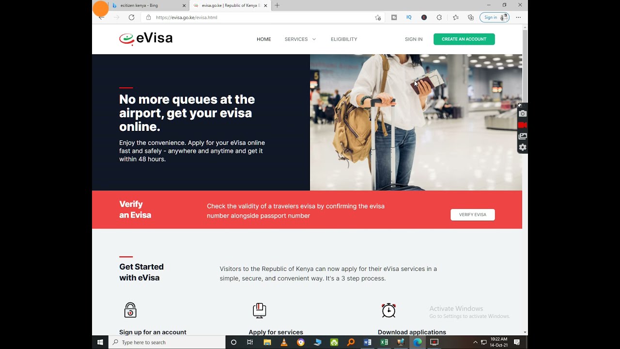 HOW TO APPLY EVISA STEP BY STEP (KENYA VISA APPLICATION) - YouTube