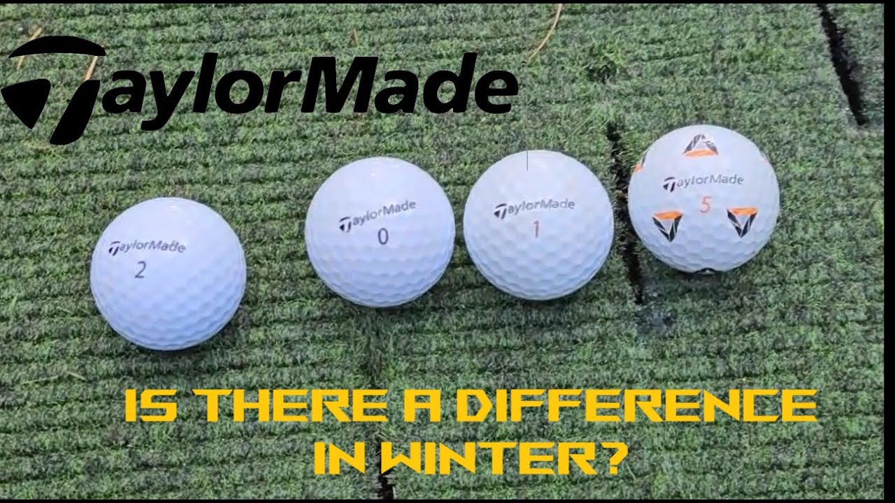 Winter golf ball test: Unveiling the differences in TaylorMade balls ...