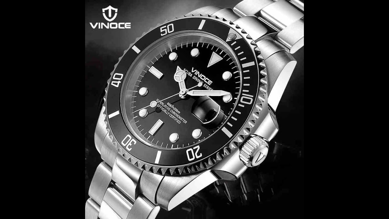 Часы Vinoce Scuba Diving / Rolex Sea-Dweller Aliexpress. Китайский ...