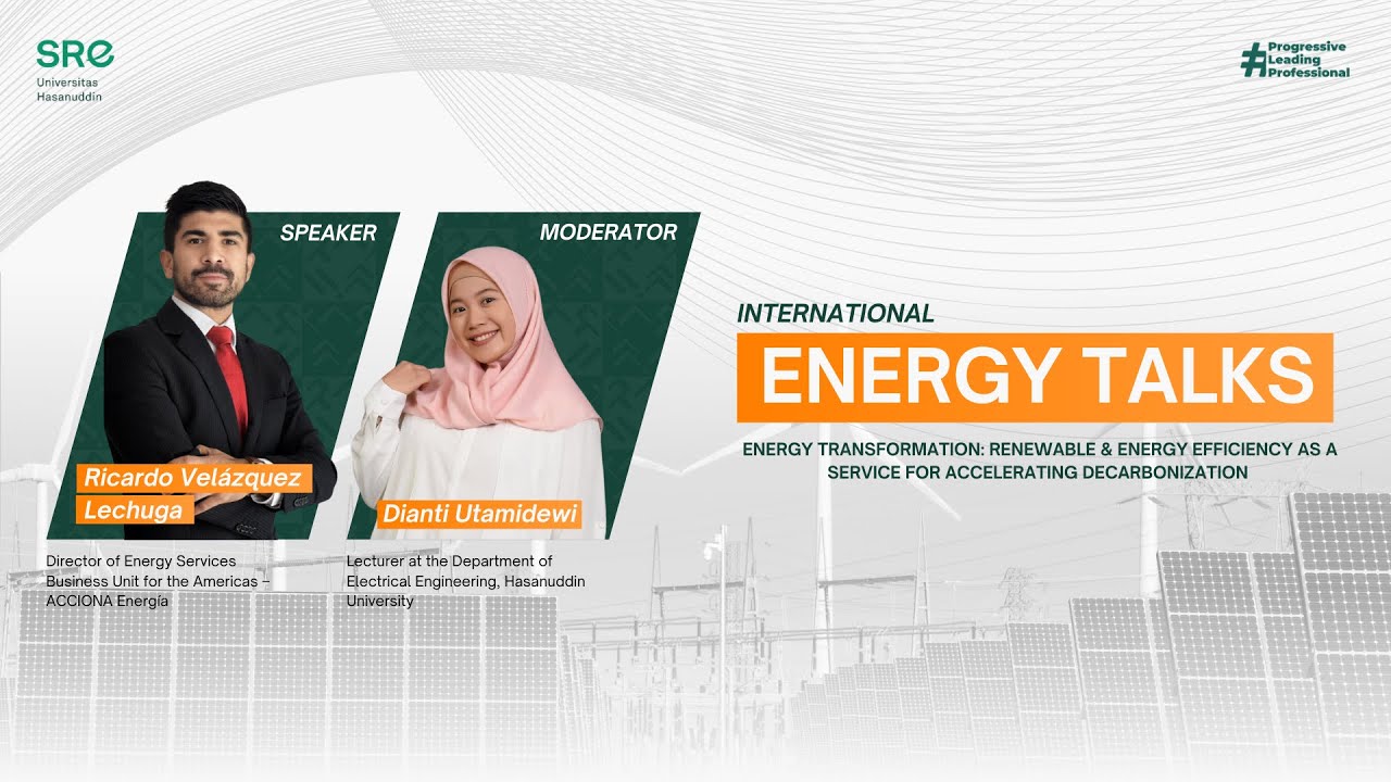 Renewable & Energy Efficiency as a Service for Accelerating Decarbonization | International ET ...