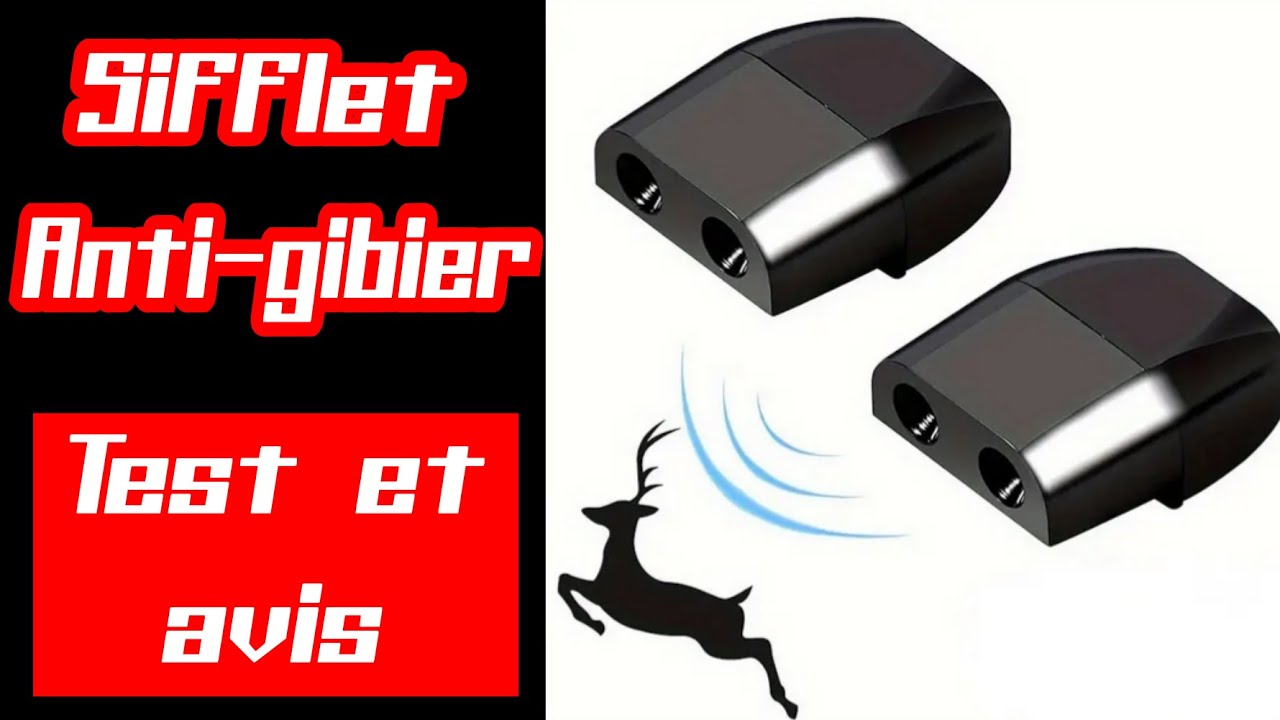 #Sifflet #anti #gibier - Test et avis 🫎🐗🦊 - YouTube