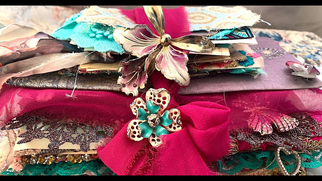 Because it's Pretty! Chatty Flip Through of a Junk Journal Set made ...
