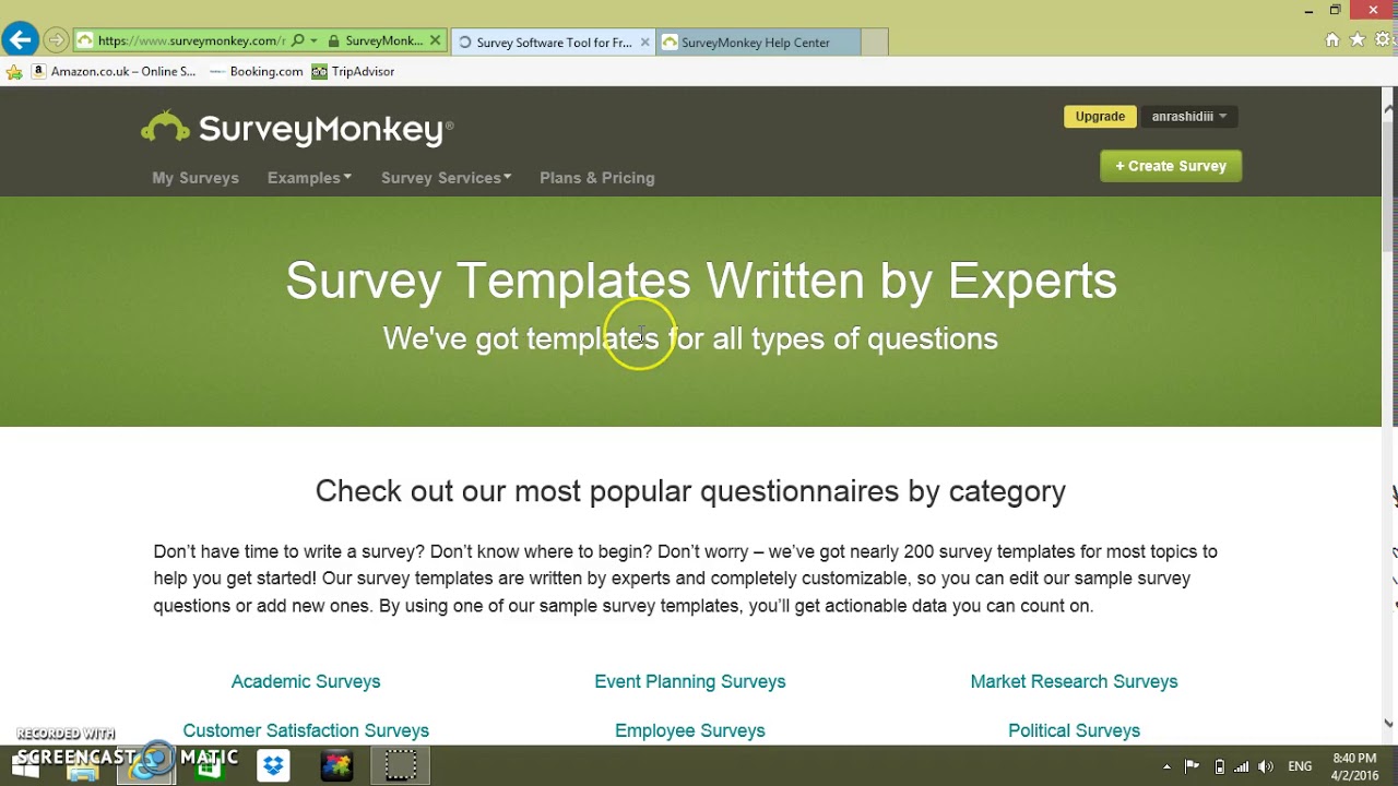 SurveyMonkey: Tutorial 05, Part 03 - YouTube