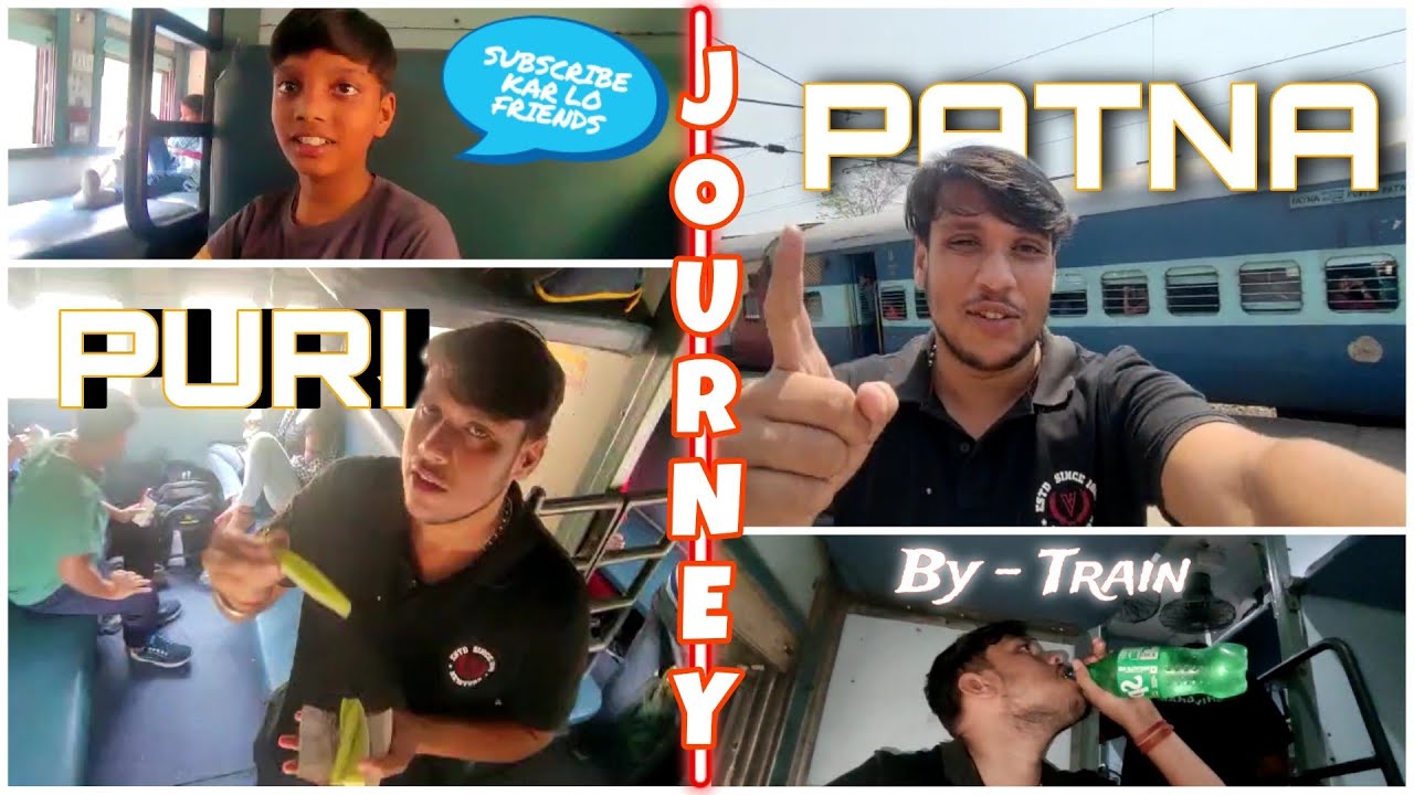 Patna to Puri train 🚂 journey || Vlog 04 || #subscribe #share #vlog ...