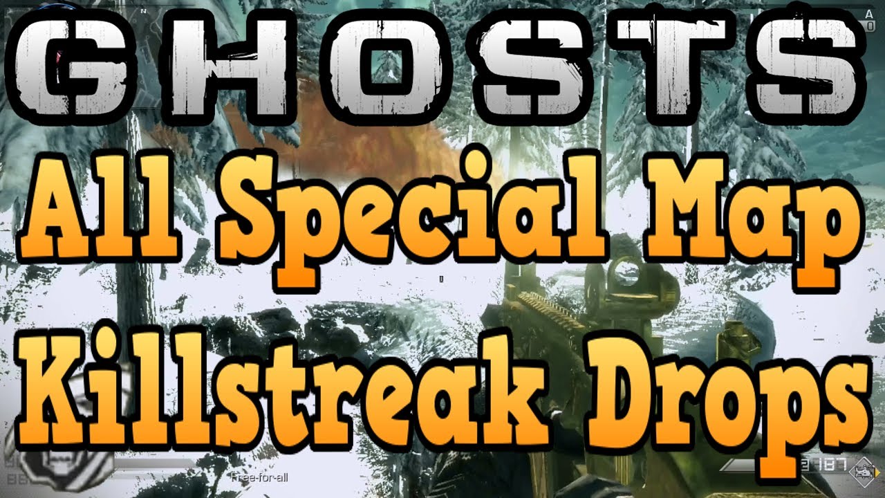 "COD Ghosts" Map Specific Killstreak Drops ( Satellite Crash, Halon Gas ...