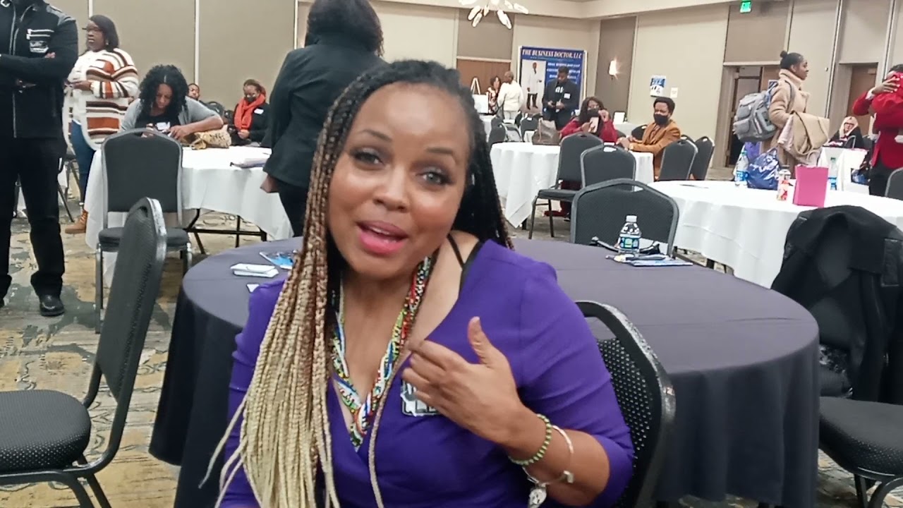 IMANI COOPER BRINGS IN THE REALBIZ EXPO HOSTED BY LARICK C. - YouTube