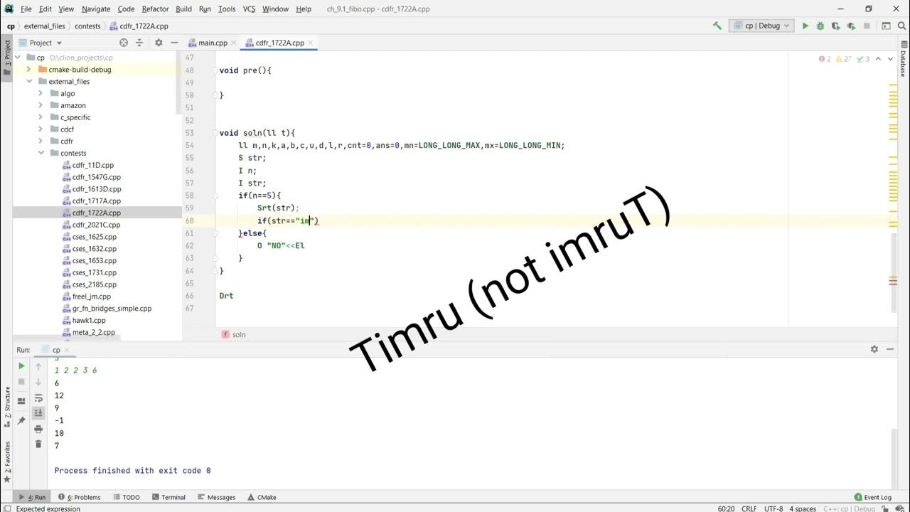 A. Spell Check | Codeforces Round #817 (Div. 4) problem's solution | Codeforces/1722/A - YouTube
