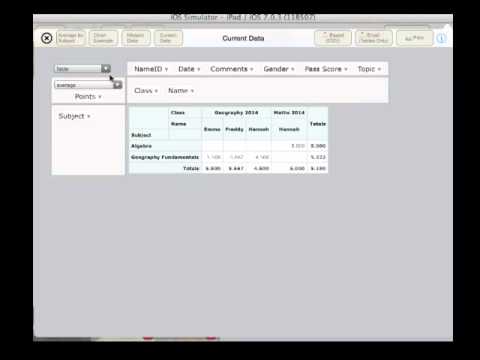 Teachers Grade Book - Pivot Table Example - YouTube