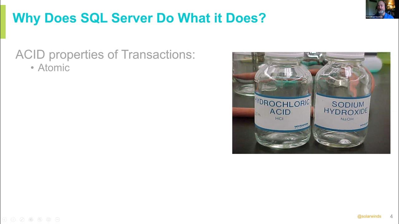 SolarWinds Presents: SQL Server Internals and Architecture for Developers | Kevin Kline - YouTube