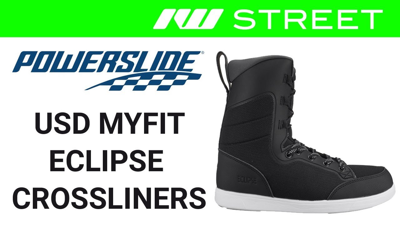 Powerslide USD MyFit Eclipse CrossLiners - YouTube