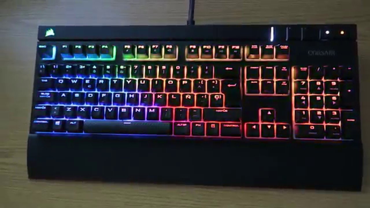 CORSAIR STRAFE RGB - Review | Alexelcapo - YouTube