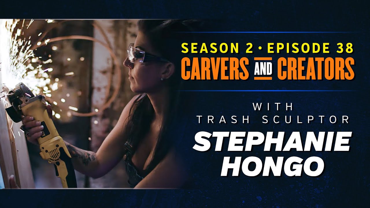Carvers & Creators – with trash sculptor Stephanie Hongo - YouTube