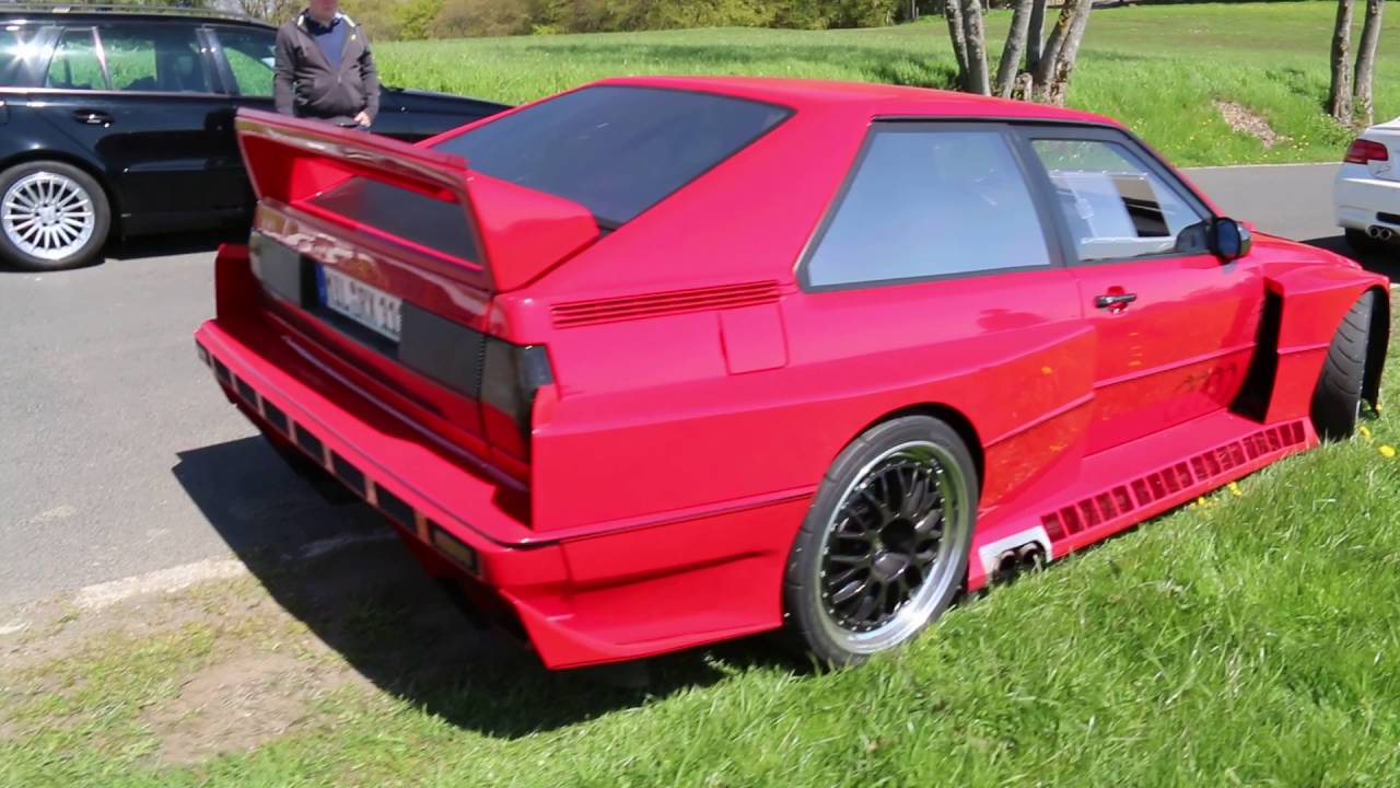 Insane widebody tuned Audi Sport Quattro spotted in the Nürburgring ...
