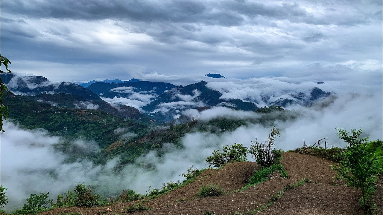 Indo-Nepal border(A beautiful morning) #pithoragarh#nature#himalays # ...