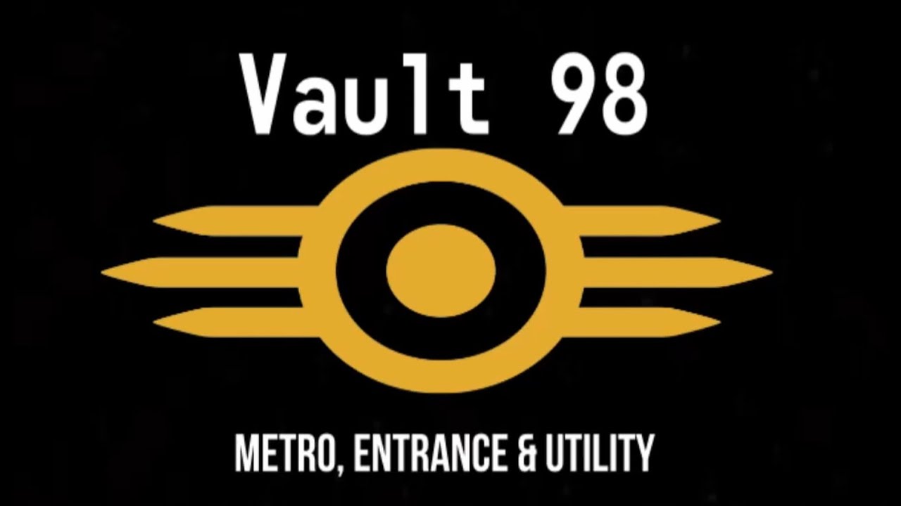 Old Vault 98: Metro, Entrance & Utility - YouTube