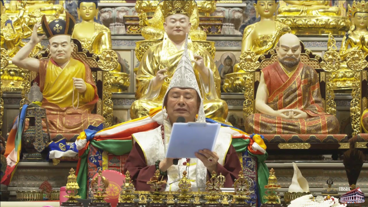 12/02/2017 Teachings of Lamdre by Grand Master Lu-Taiwan Lei Tsang ...