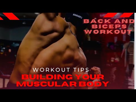 Back and Biceps Workout In Flex Gym | To build muscle | I Trainer in ...