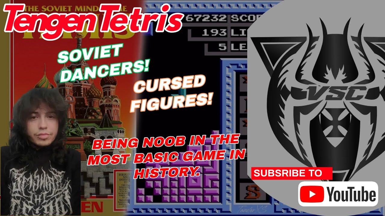 TENGEN TETRIS [NES] - LOSING IN THE MOST BASIC GAME EVER/PERDIENDO EN ...