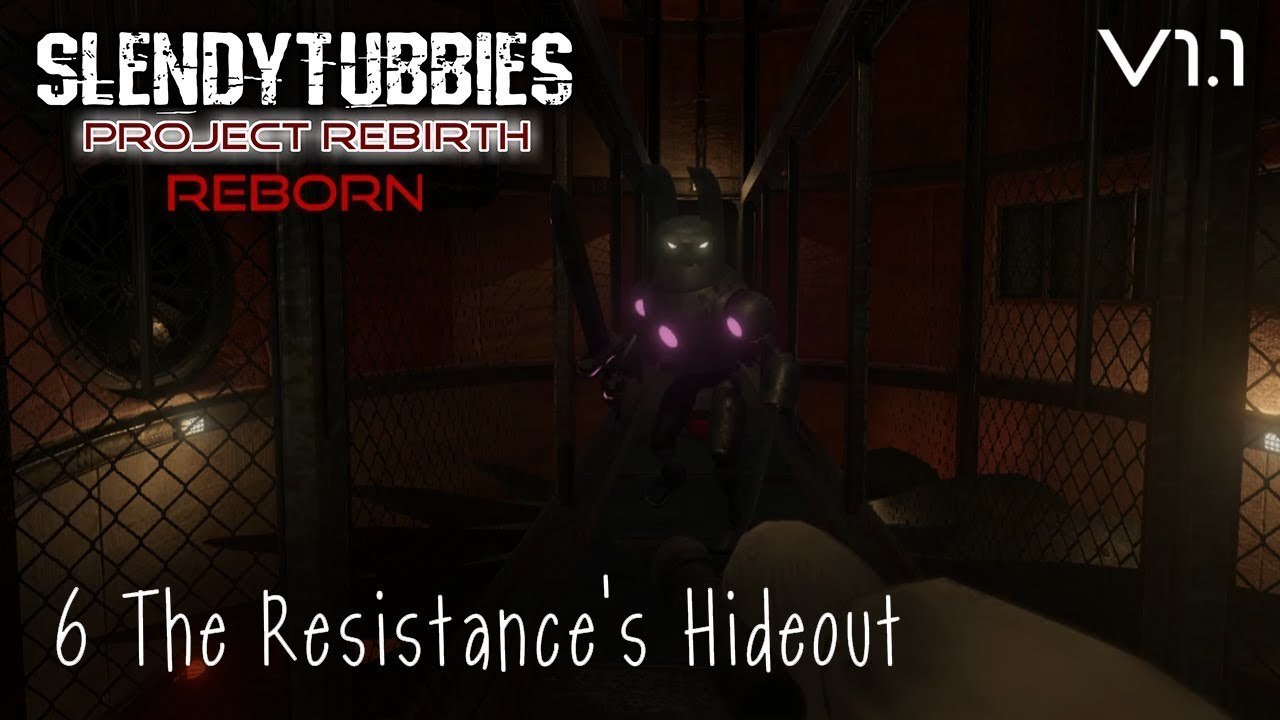 Slendytubbies: Project Rebirth Reborn 1.1 - The Resistance's Hideout |6 ...