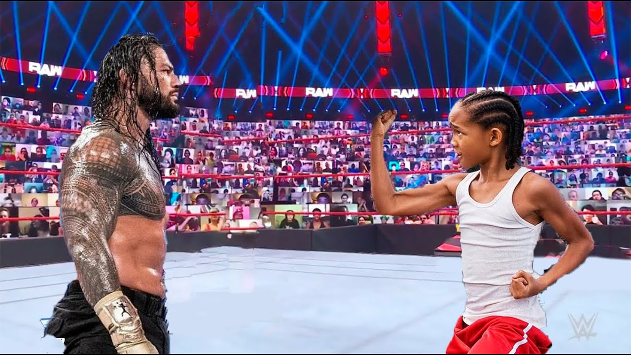 Roman Reigns vs Karate Kid - SummerSlam - YouTube