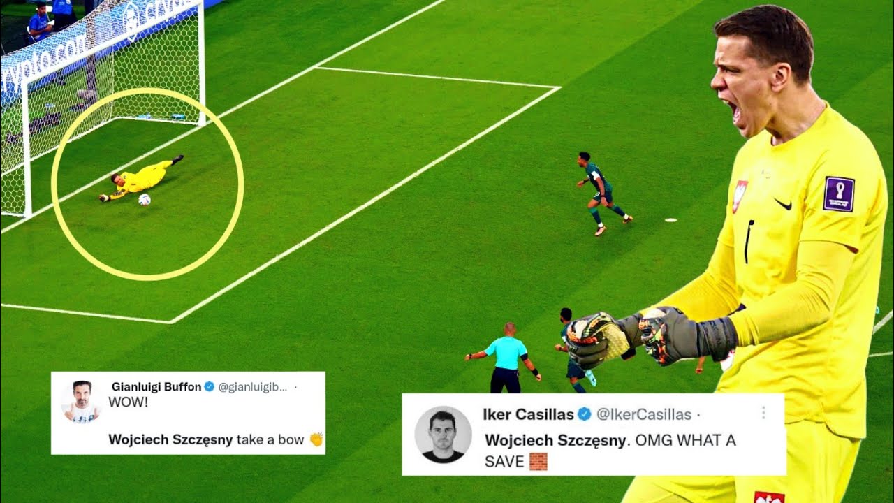 [Reactions] Wojciech Szczesny Penalty Save | Poland vs Saudi Arabia 2-0 ...